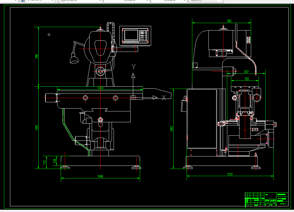 B248-X6132铣床数控化改造及垂直进给机构设计-机床减速器-龙图网