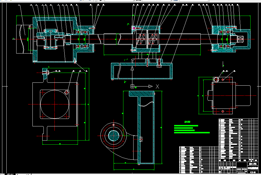 C231-CK6163数控车床纵向进给系统设计-机床减速器-龙图网