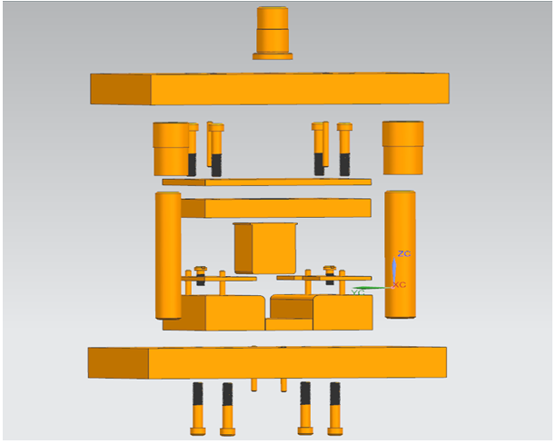 C319-卡板冲压工艺及模具设计[含UG三维图]-模具设计-龙图网
