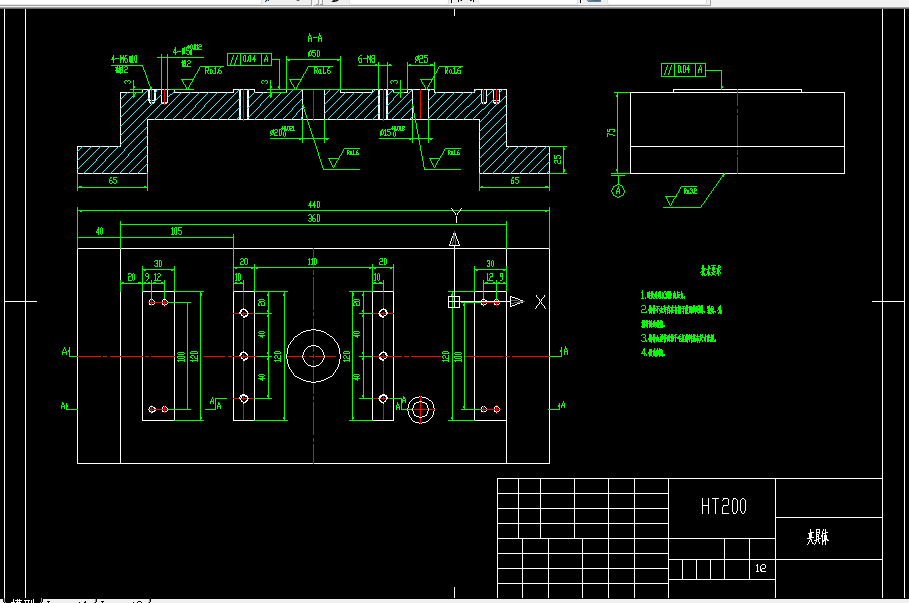 C548-锥齿轮座加工工艺及钻4-M8螺纹孔夹具设计-工艺夹具-龙图网