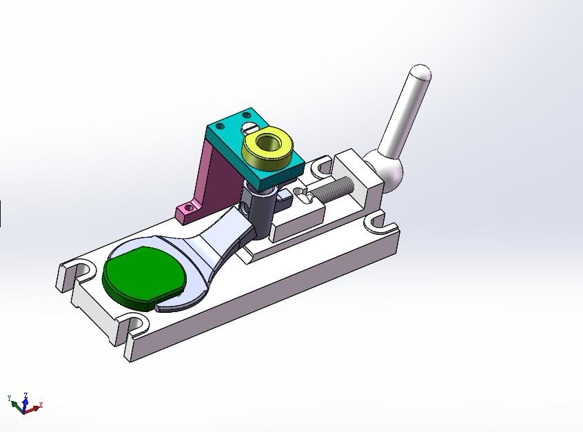 KS232-变速器换挡叉加工工艺及钻φ15.8孔夹具设计[含SW三维图]-工艺夹具-龙图网
