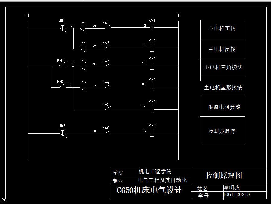 J864-C650立式机床电气系统的设计-机械机电-龙图网