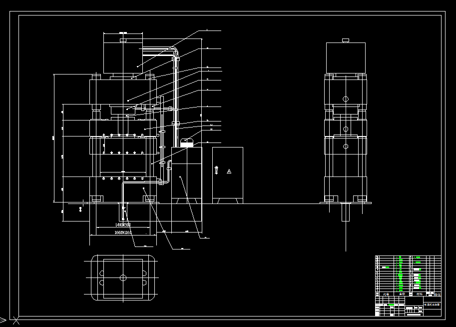 L642-YT32-315四柱万能液压机设计-机械机电-龙图网