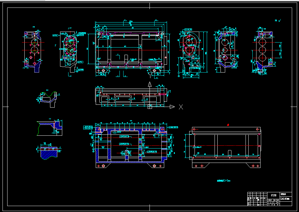 L775-CA6140进给箱机械加工工艺规程及夹具设计-工艺夹具-龙图网