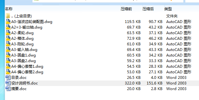 M012-谐波齿轮机构的设计-机械机电-龙图网