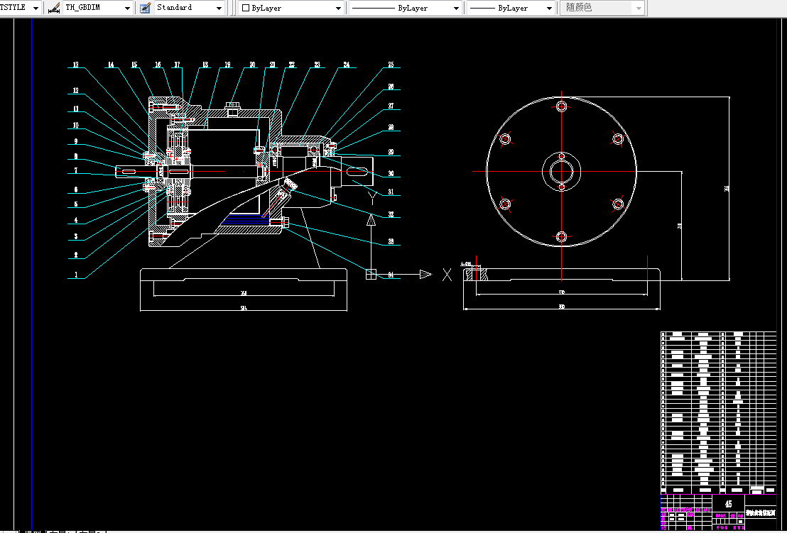M012-谐波齿轮机构的设计-机械机电-龙图网