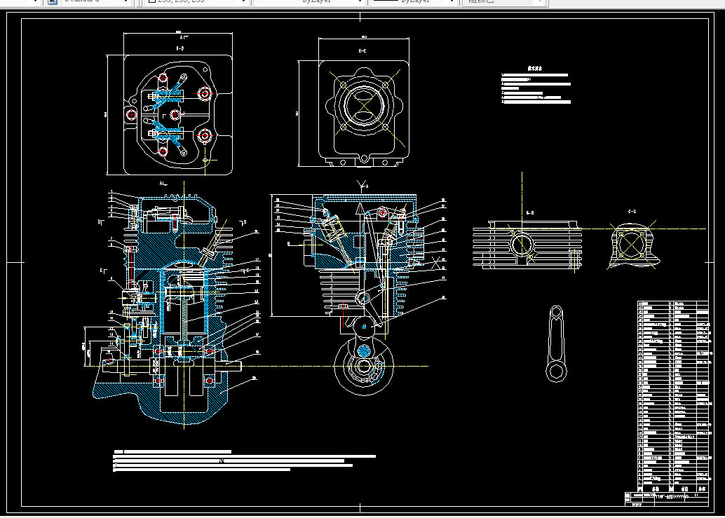N153-南方NF--125摩托车发动机汽缸部件设计-机械机电-龙图网