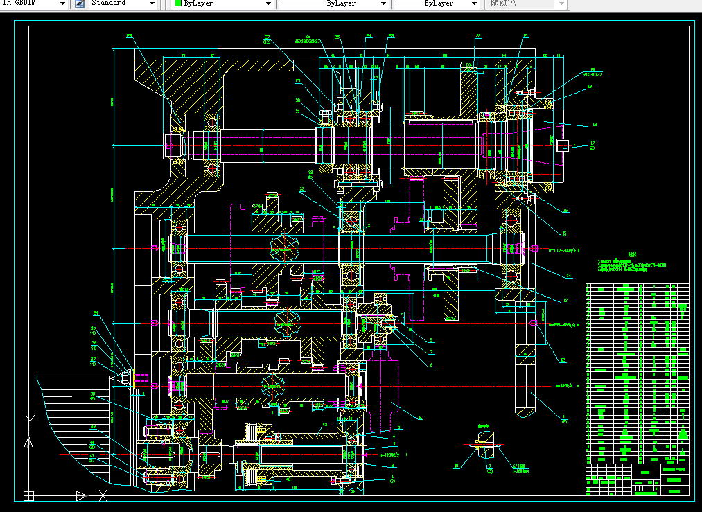 V355-X6132-28主传动设计及主轴组件设计-机械机电-龙图网