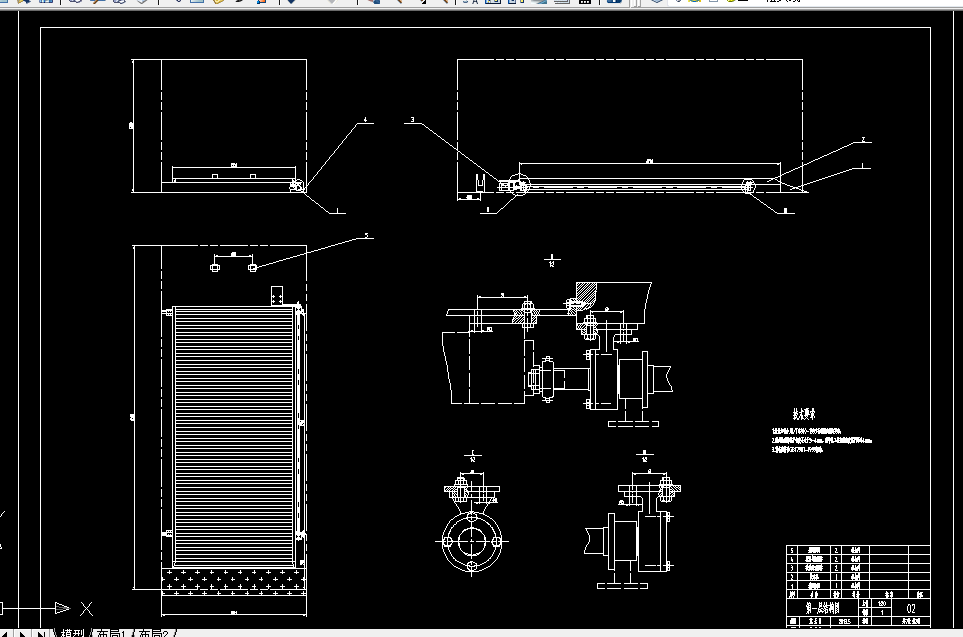 W010-PSH4D型立体停车库横移传动机构设计-机械机电-龙图网