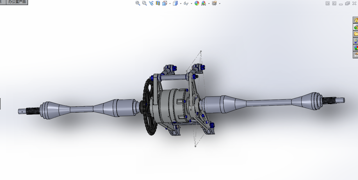 Y003-FSC赛车传动系统参数及结构设计[含SW三维图]-机械机电-龙图网