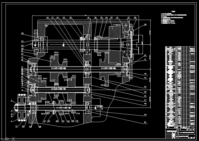 S522-X62W万能卧式升降台铣床主传动的设计-机械机电-龙图网