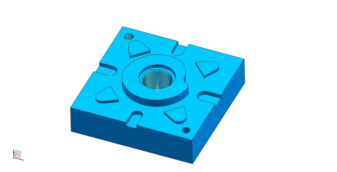 SC288-加工中心典型零件数控加工UG三维CAM仿真-数控编程-龙图网