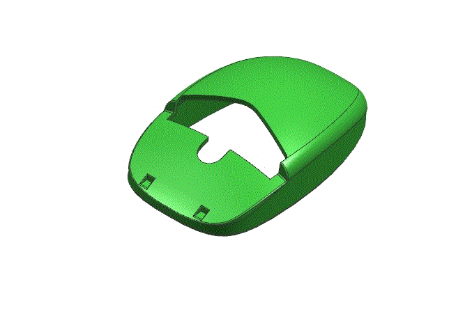 JJ1877-基于UG的鼠标上盖外壳注塑模设计与数控加工[含UG三维图]-模具设计-龙图网