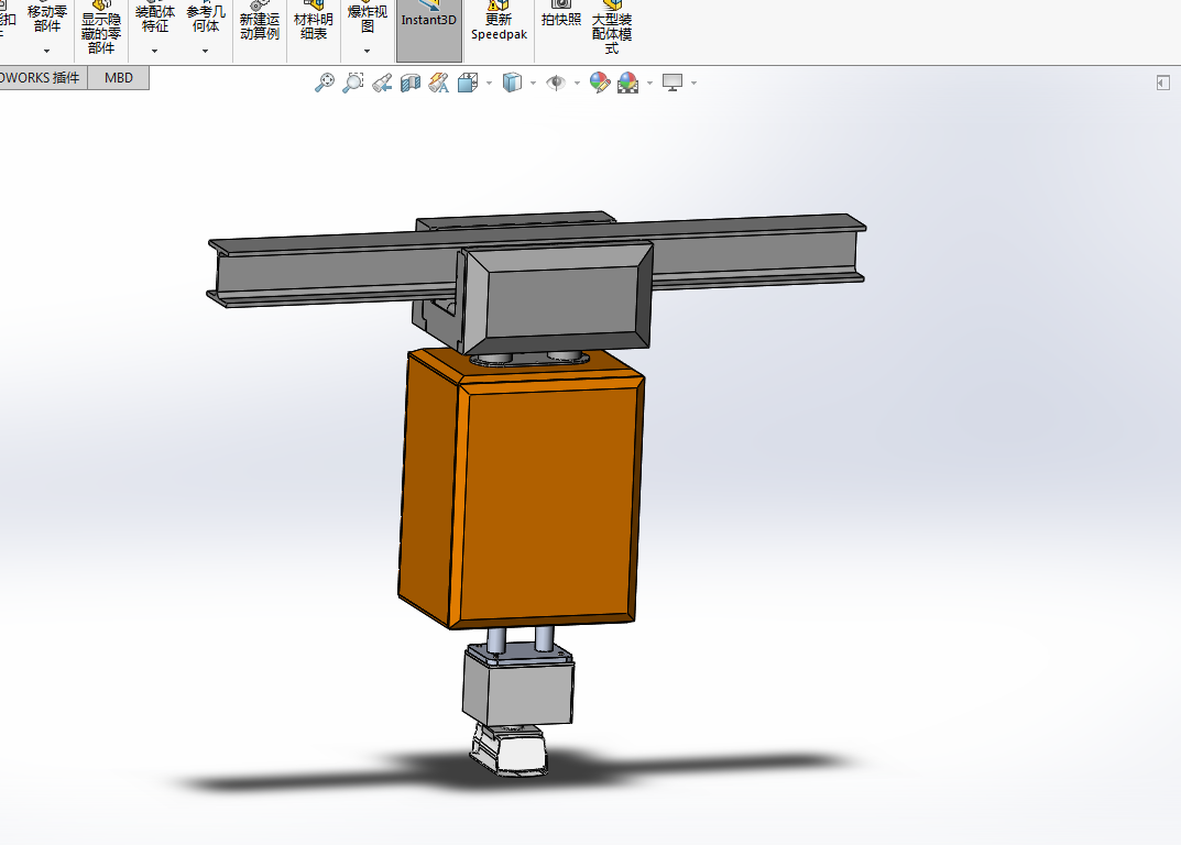 G163-四杆中频数控淬火机床总体及上料机构设计-机械机电-龙图网