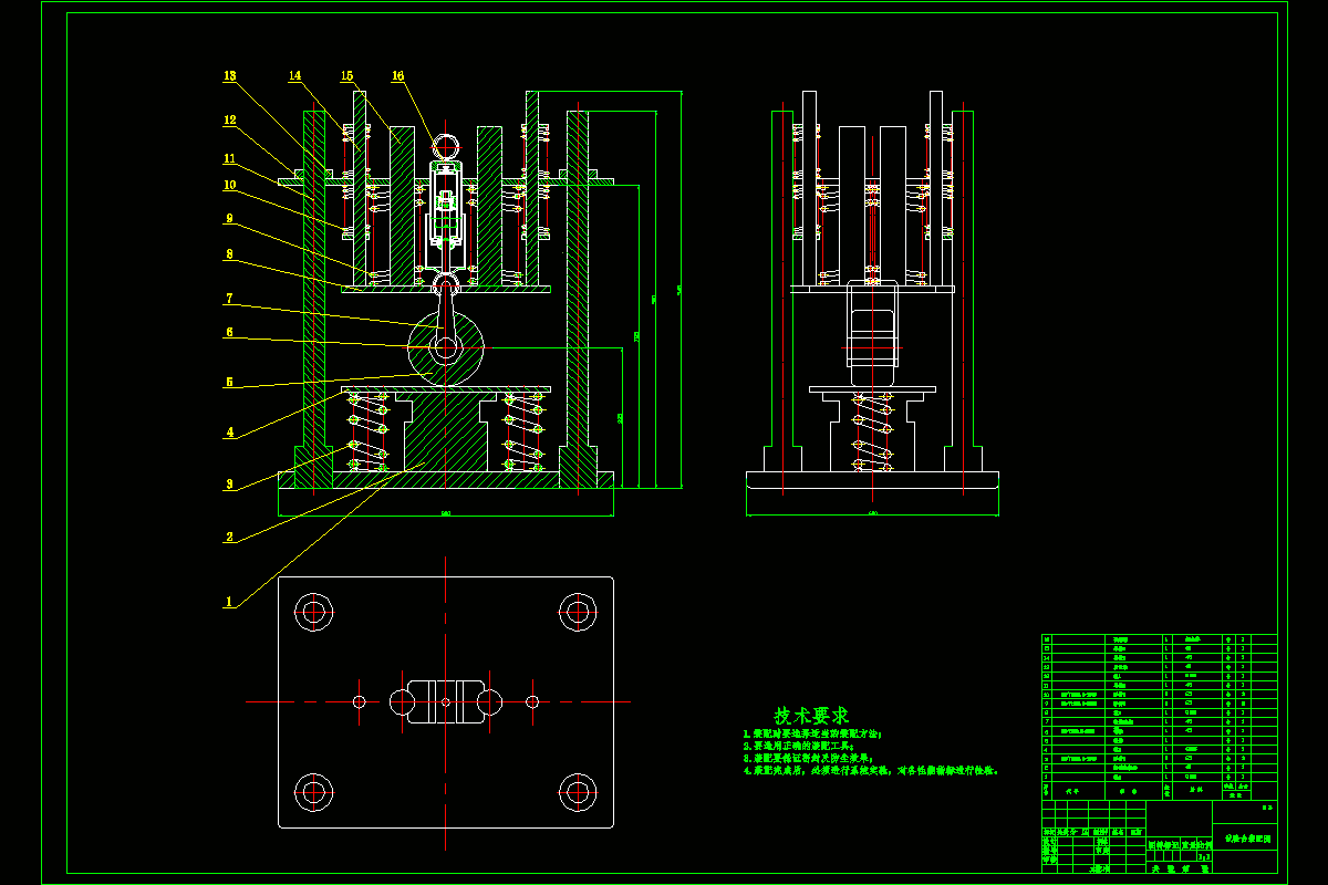 Z1234-液压减震器性能测试与实时显示试验台的结构设计-机械机电-龙图网