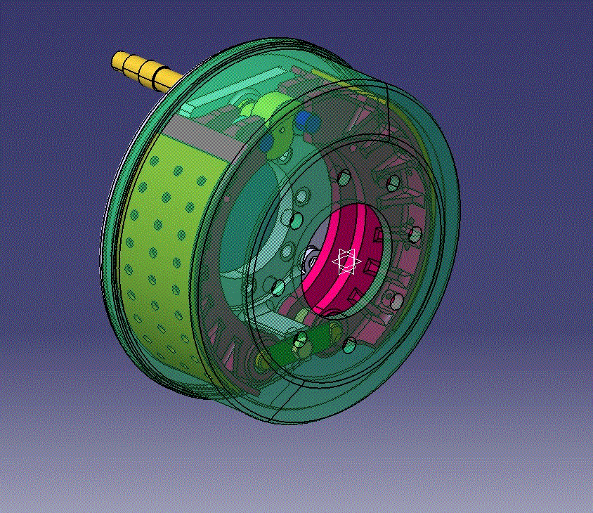 Q685-凸轮驱动机构的鼓式制动器设计【含Catia三维图】-机械机电-龙图网