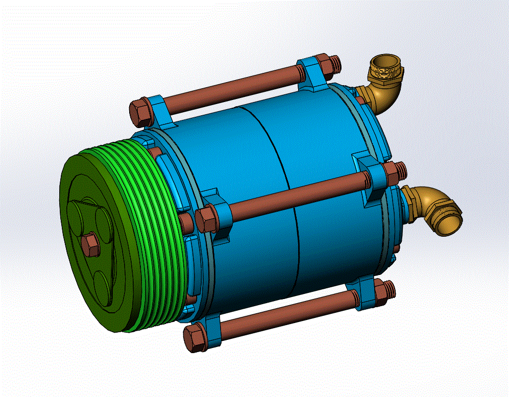 Z1223-双向活塞斜盘式汽车空调压缩机设计【含SW三维图】-机械机电-龙图网